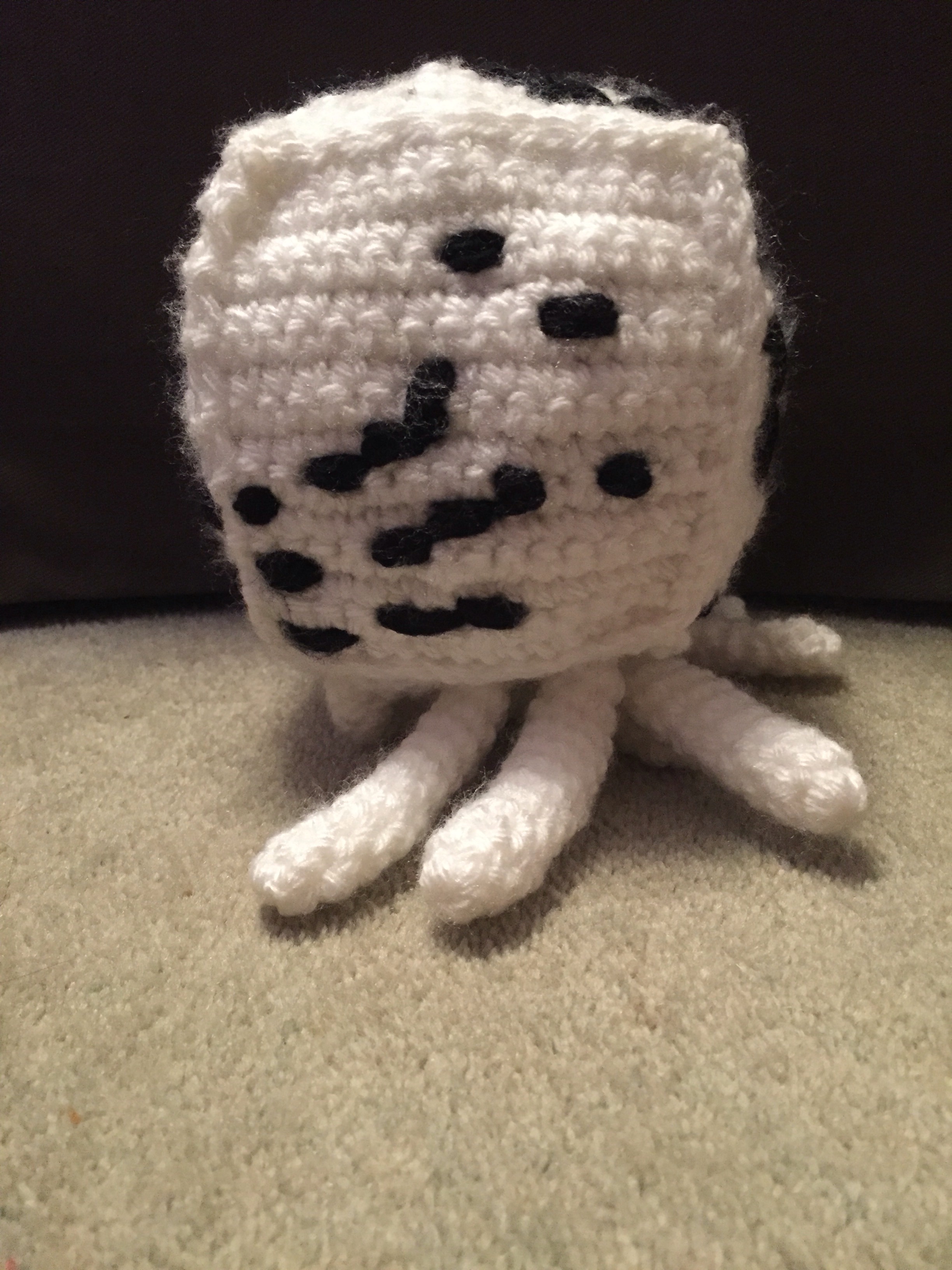 Minecraft Crochet Pattern: Ghast – Floating In With A Wail And A Howl ...