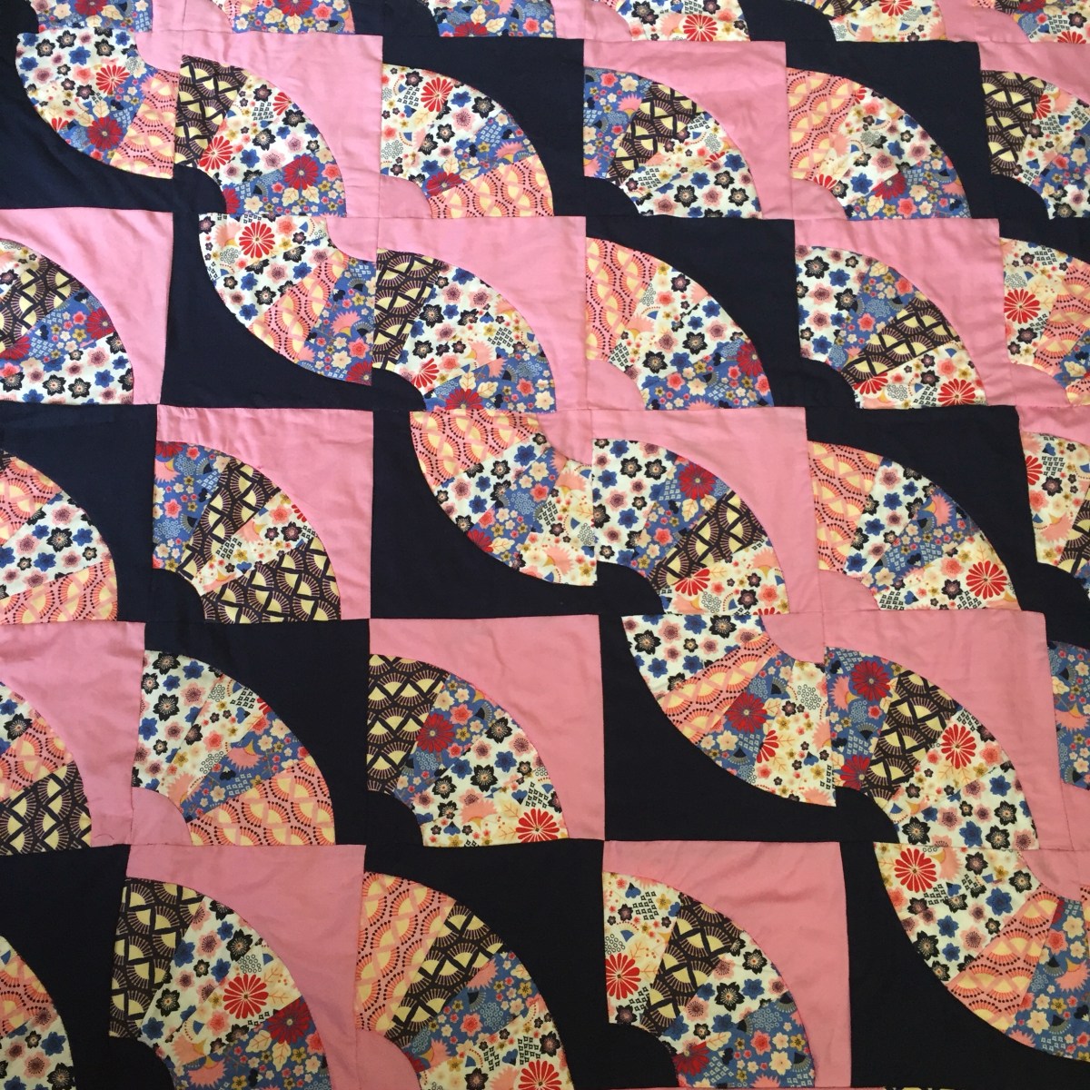 Sewing Tutorial: Patchwork Curved Fan Block Quilt – HookStitchSew