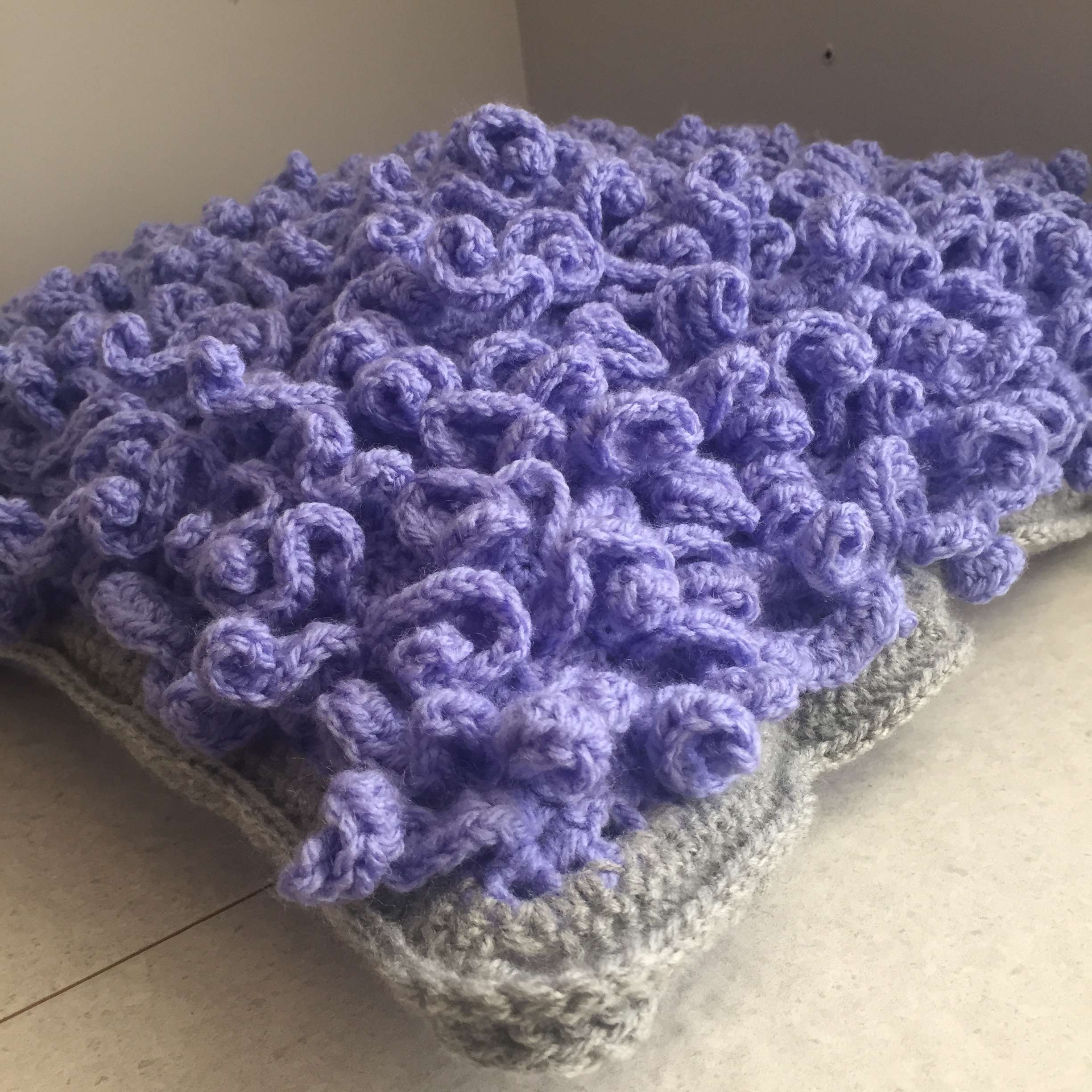 Crochet Wavy Stitch Textured Cushion Pattern: Going Wavy Again ...