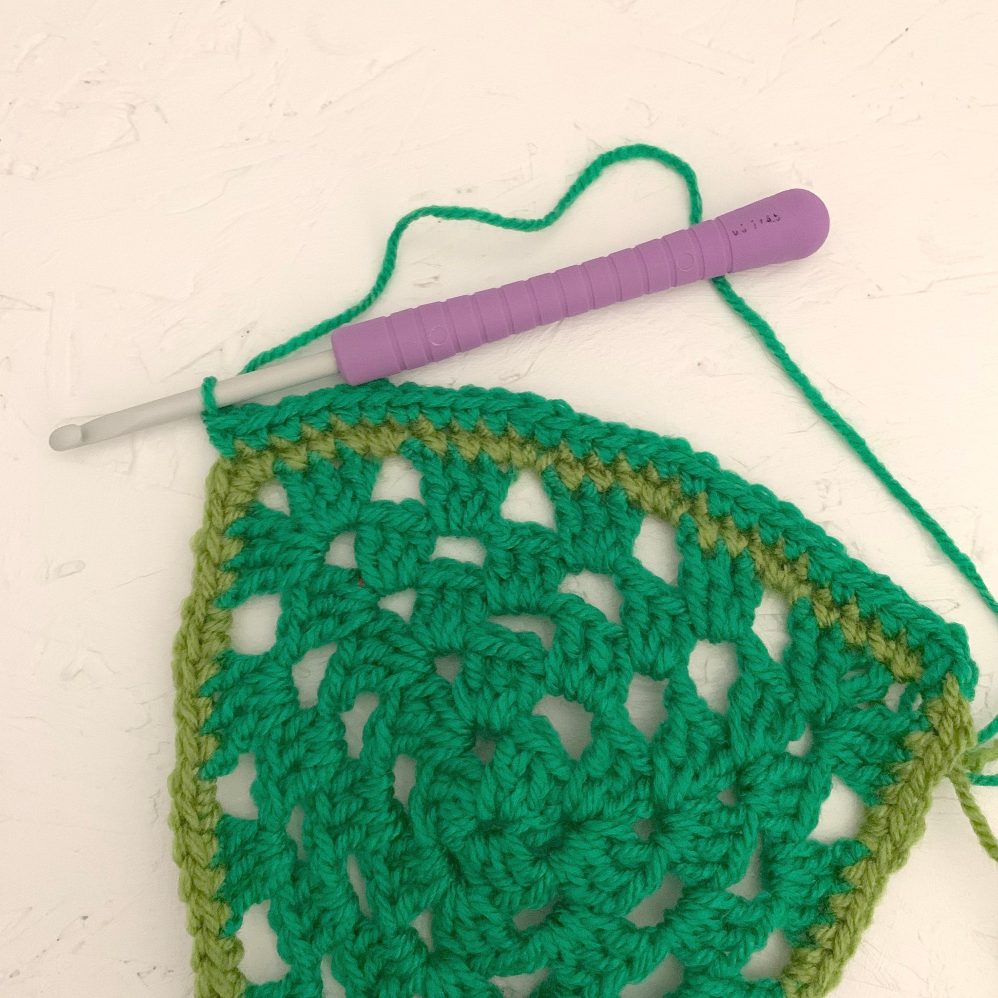 Time For Something Summery: Crochet Granny Stitch Triangle Ladybird ...