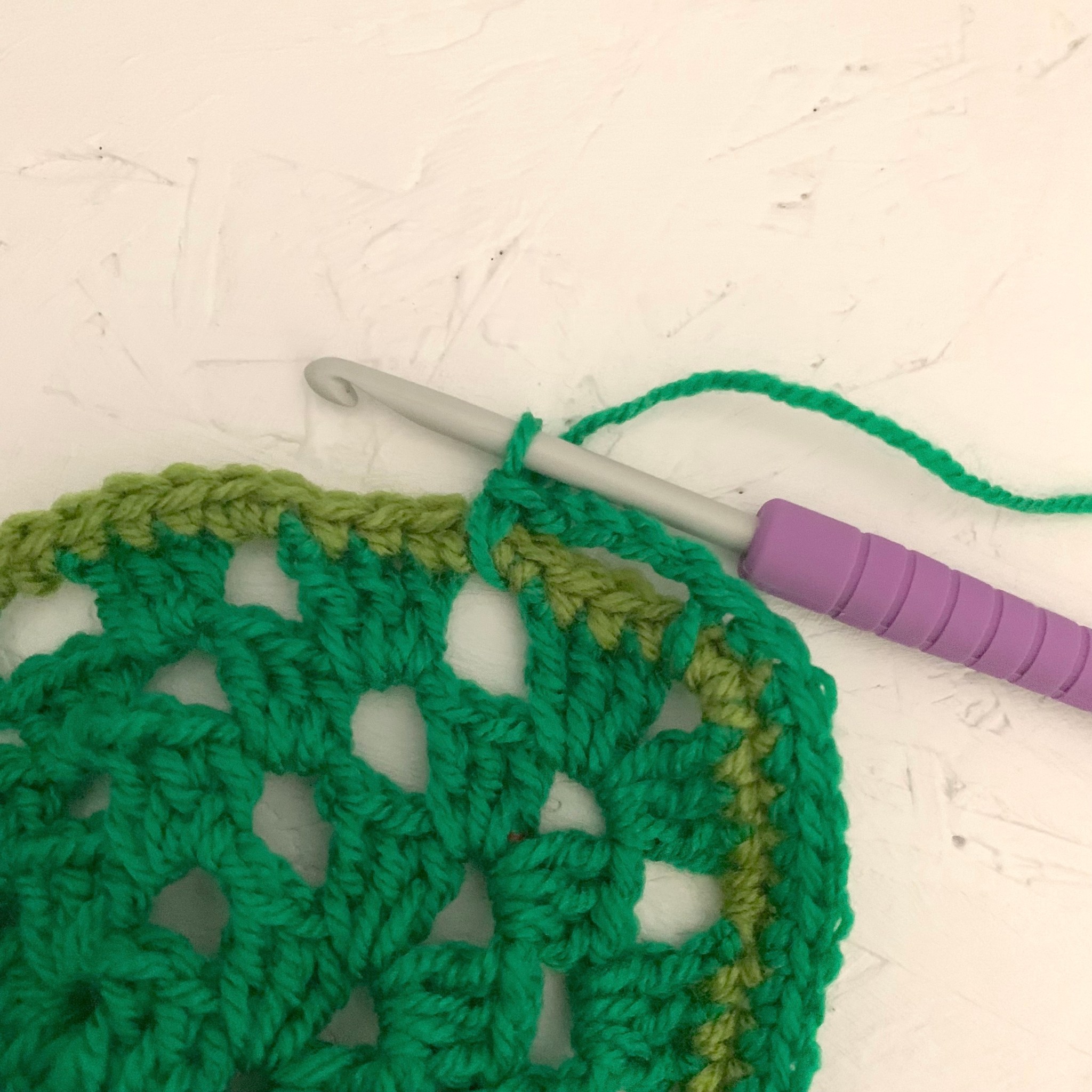 Time For Something Summery: Crochet Granny Stitch Triangle Ladybird ...