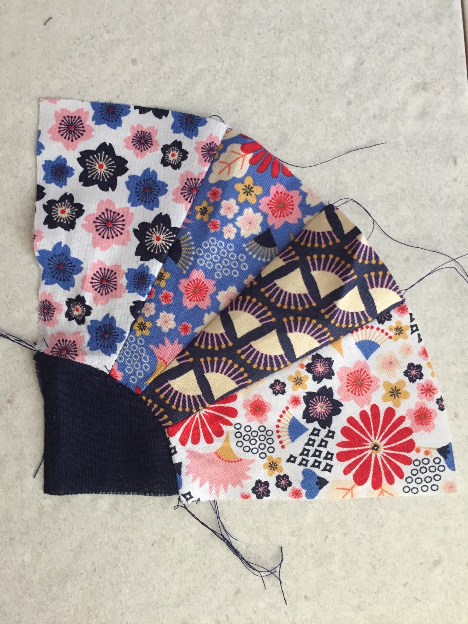 Sewing Tutorial: Patchwork Curved Fan Block Quilt – HookStitchSew
