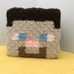 Minecraft Crochet Block Series: Part 17 – Steve Block Pattern ...