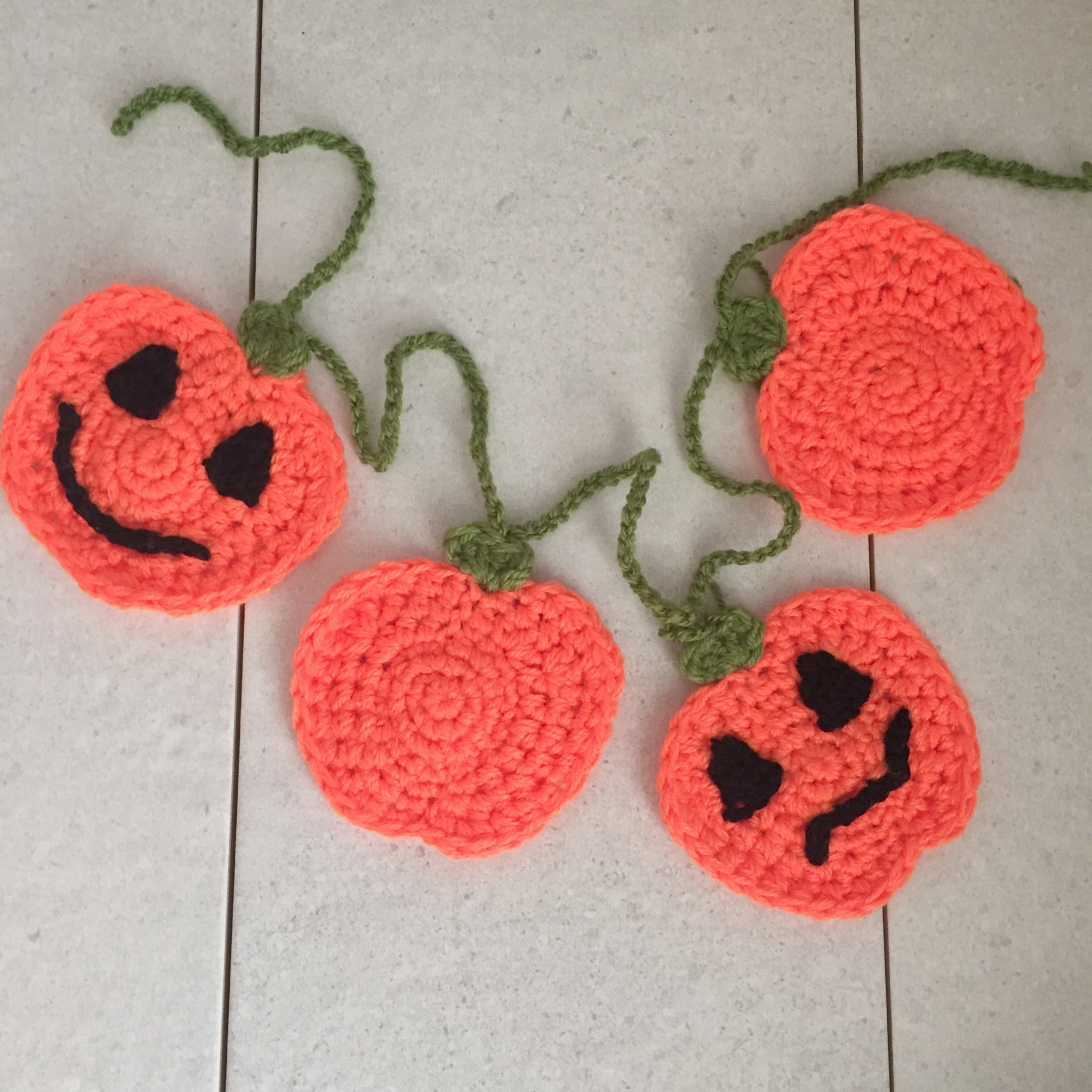 Folded Crochet Ribbon Ghost Napkin Holder With Button Details ...