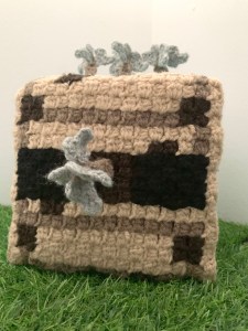 Minecraft Crochet Block Series: Part 22 – Minecraft Legends Wood Golem ...